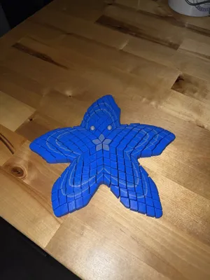 Sally The Symmetrical Flexi Starfish by 3D_Grandpa MakerWorld: Download ...