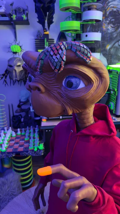 Sally The Symmetrical Flexi Starfish - Free 3D Print Model - MakerWorld