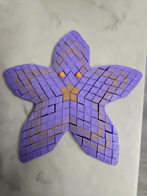Sally The Symmetrical Flexi Starfish by 3D_Grandpa - MakerWorld