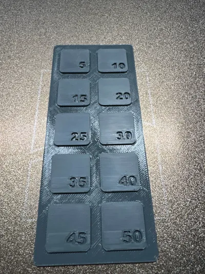 Ironing Calibration Test - Free 3D Print Model - MakerWorld