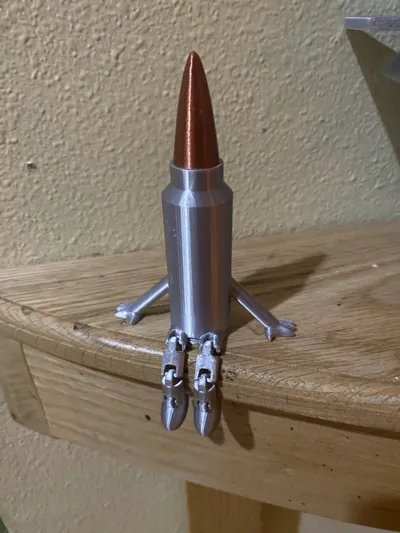 Bullet Buddy Articulated Flexi by EllisCustomCrafts MakerWorld ...
