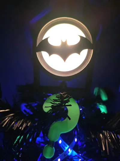 Batman Lamp Kit 001 - Free 3D Print Model - MakerWorld