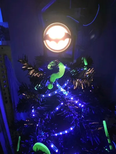 Batman Lamp Kit 001 - Free 3D Print Model - MakerWorld