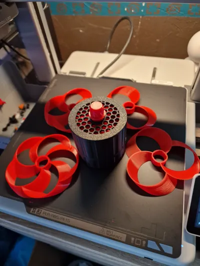 Toroidal Launcher Mini Rings - 100mm pitch by Brent Peterson - MakerWorld