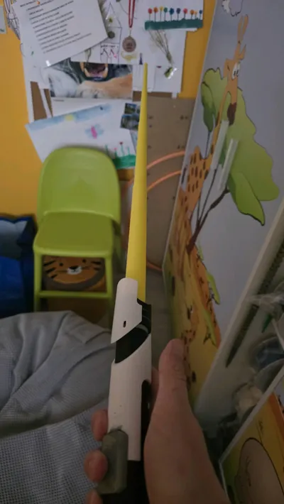 Retractable Skeleton Crew Lightsaber - Tak Rennod by WF3Dprinting ...