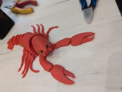 Articulated Lobster – Fun, Poseable by Jays Creations MakerWorld ...