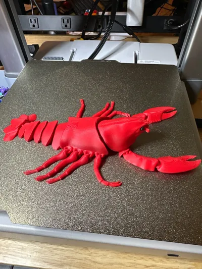 Articulated Lobster – Fun, Poseable by Jays Creations MakerWorld ...