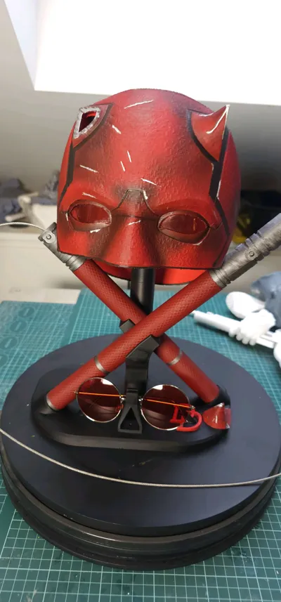 Daredevil Stand by Silvercoslab MakerWorld: Download Free 3D Models