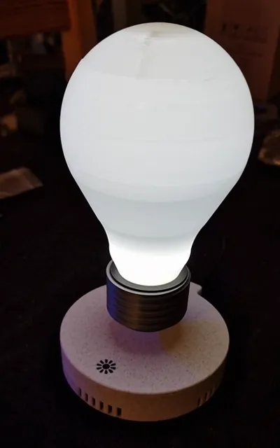 Floating Light Bulb by fana MakerWorld: Download Free 3D Models