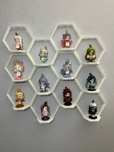 Funko Pop Modular Hexagon Shelves for Wall Display by Richie Rich ...