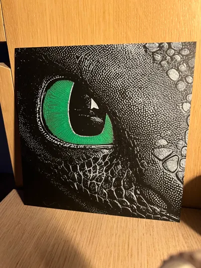 Toothless Eye by 3djd MakerWorld: Download Free 3D Models