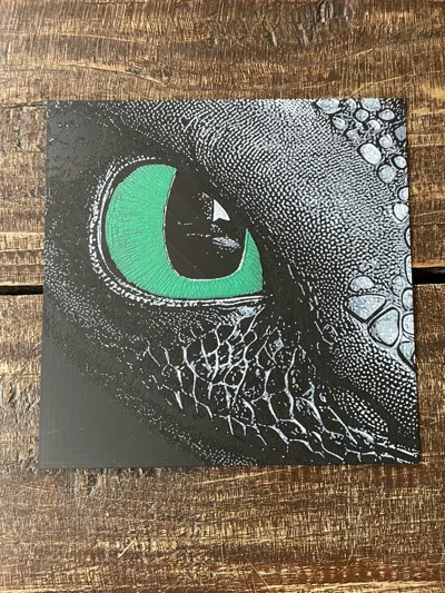 Toothless Eye by 3djd MakerWorld: Download Free 3D Models