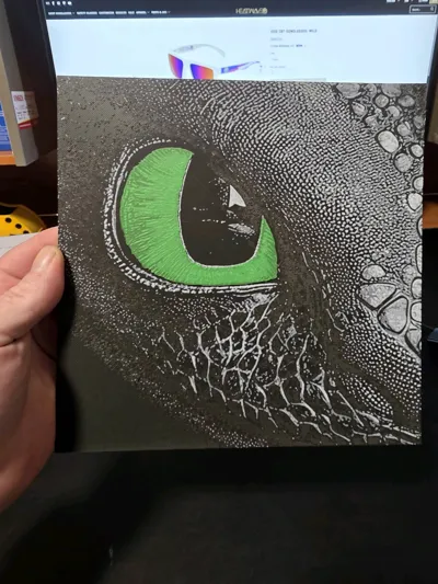 Toothless Eye by 3djd MakerWorld: Download Free 3D Models