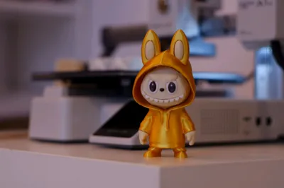 Adorable labubu hooded figurine (no AMS required) by Joe裕 MakerWorld ...