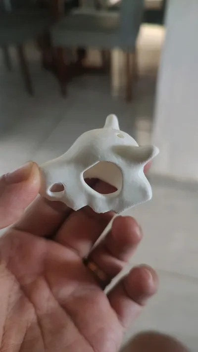 Llavero con Calavera de Cubone Pokémon (Remix) Remezclado por FC2M3D ...