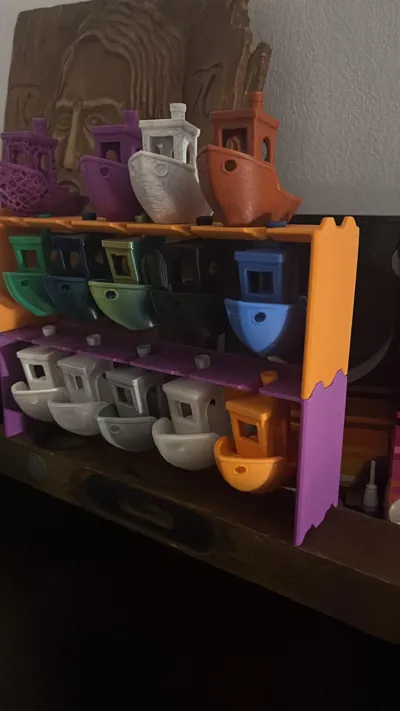 Modular benchy display - V2 Now available! by EineBaum.STL MakerWorld ...