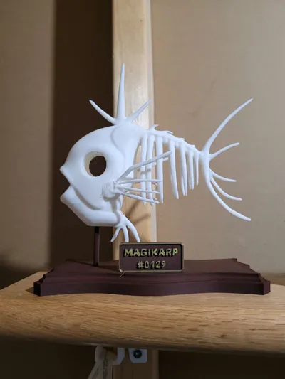 magikarp skeleton by 3d_lizard MakerWorld: Download Free 3D Models