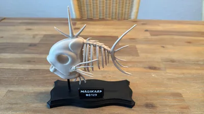 magikarp skeleton by 3d_lizard - MakerWorld