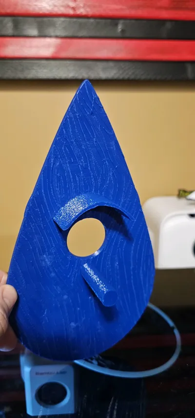 Elegant Raindrop Birdhouse **EASY PRINT** by VegaWoodWorks MakerWorld ...