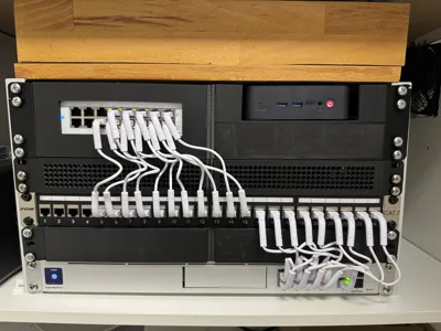 OpenRack 1U – A Modular Server Rack System by Sparco MakerWorld ...