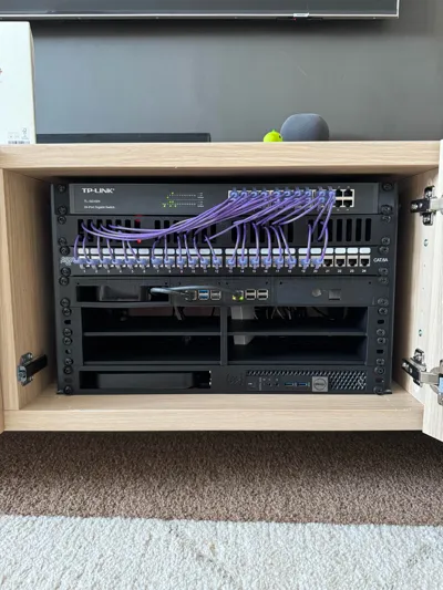 OpenRack 1U – A Modular Server Rack System - Free 3D Print Model ...