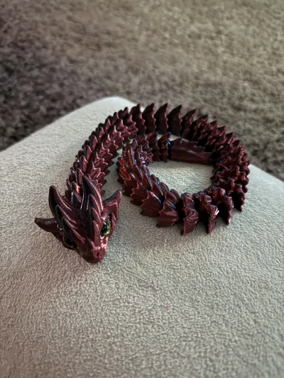 Year of the Snake - Dragon Transformation - Wealth-Attracting Big-Eared ...