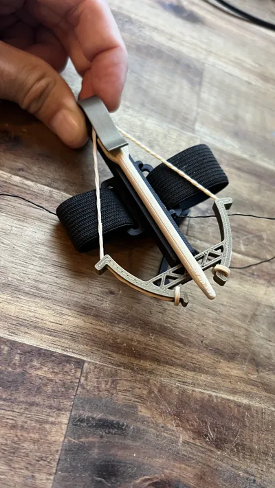 The Wrist Crossbow V2! - Free 3D Print Model - MakerWorld