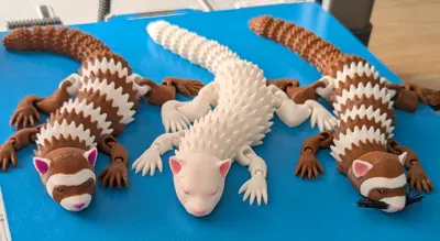 Flexi Ferrets by FilliFuu MakerWorld: Download Free 3D Models
