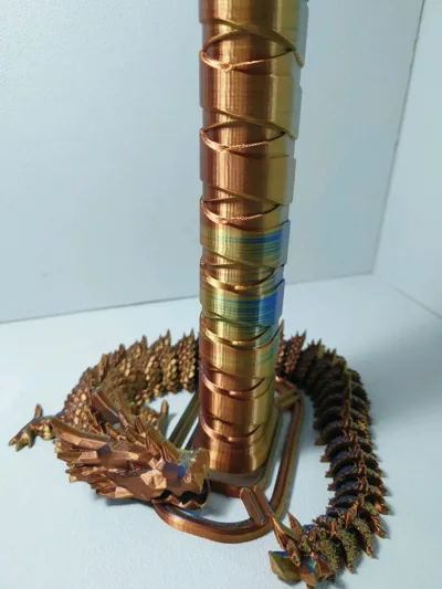 Katana de Acero Inoxidable (Impresión Integrada) por Mr_Andre MakerWorld: Descarga Modelos 3D ...