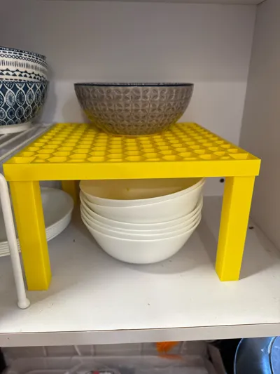Stackable shelf organizer - Free 3D Print Model - MakerWorld