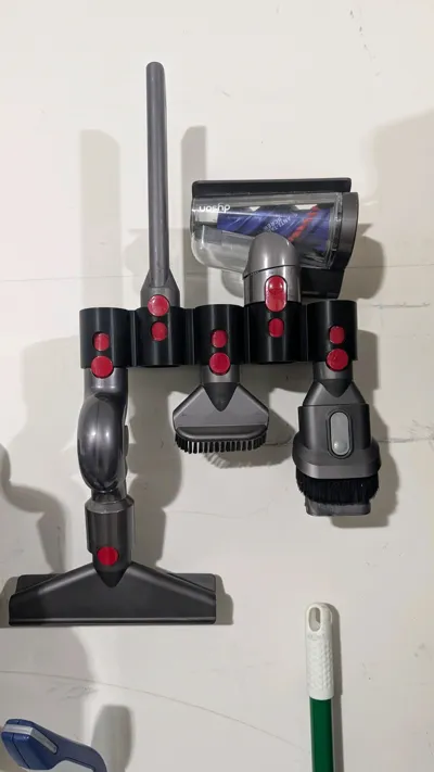 Dyson Vacuum 5 attachment tool holder by Hi-Tech Redneck MakerWorld ...