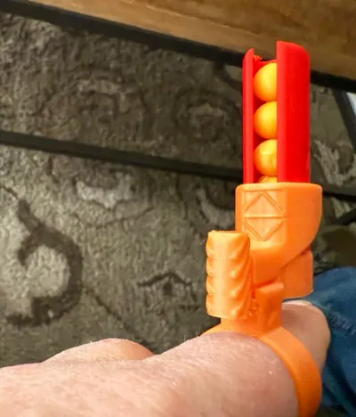 5-15 Shot Mini-Finger Blaster by TLPOD MakerWorld: Download Free 3D Models