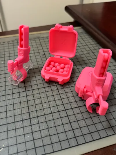 5-15 Shot Mini-Finger Blaster by TLPOD - MakerWorld