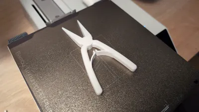 Pliers Needle Nose | Print-in-Place | Three sizes by Matthew Ghost ...