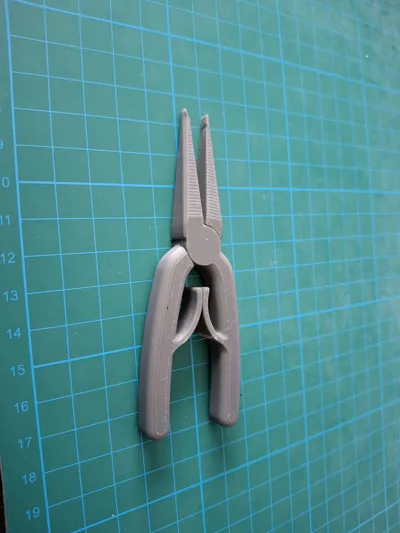 Pliers Needle Nose | Print-in-Place | Three sizes by Matthew Ghost ...