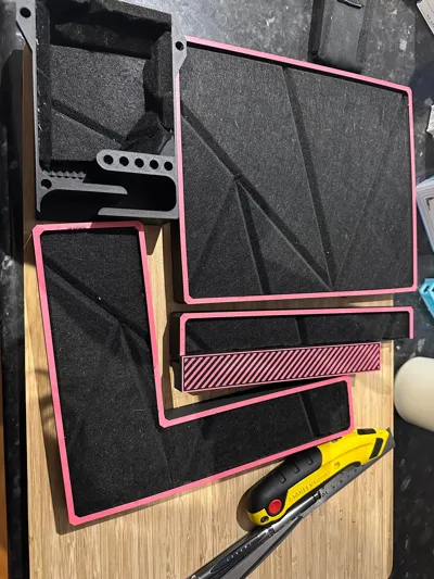 P1S Set of Soundproofing Panels - Magnetic mount - Free 3D Print Model ...