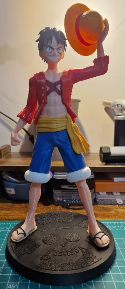 Thanks 4k! Fanart of Luffy and the treasure chest by MiX&BitSMakerWorld ...