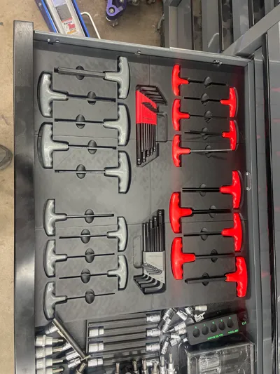 Pittsburgh Allen Wrench Drawer Organizer by ChopperOriginals MakerWorld ...