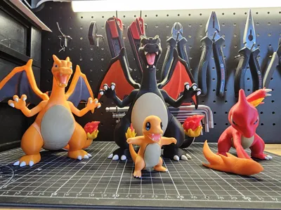 Pokémon #004 Charmander Pokédex Entry No AMS assembly required by ...