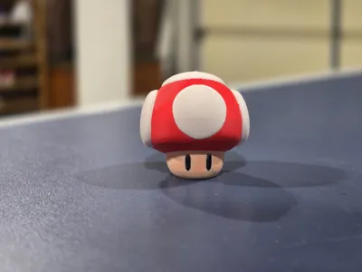 Mario Toad Mushroom Head Remixed by merophosis MakerWorld: Download ...