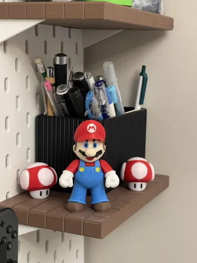 Mario Toad Mushroom Head Remixed by merophosis MakerWorld: Download ...