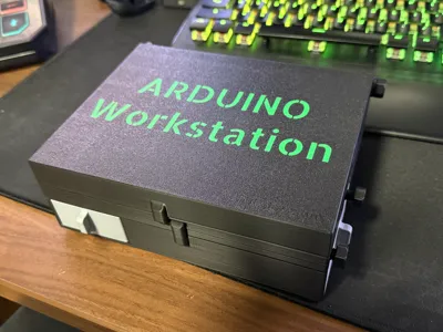 Storage Add-on for Modular Arduino Workstation by DJL 3Designs ...