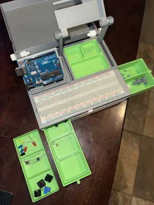 Storage Add-on for Modular Arduino Workstation by DJL 3Designs ...