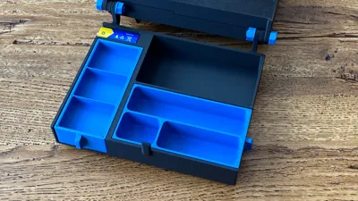 Storage Add-on for Modular Arduino Workstation by DJL 3Designs - MakerWorld