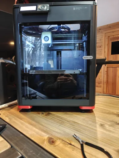 Flush Fit Dual Anti Vibration Feet by Kevbot. MakerWorld: Download Free 3D Models