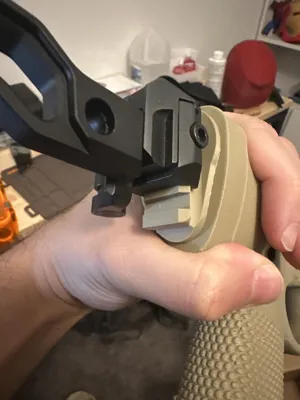Picatinny Rail adapter for bufferless AR-15 lowers by gunder_mifflin ...
