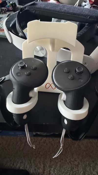 Quest 3 BOBOVR Wall Mount, VR Headset & Controller - Free 3D Print ...