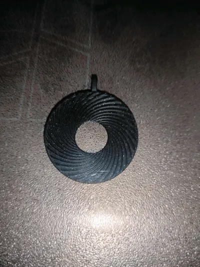 Eternal Spiral Pendant – Symbol of Infinite Movement - Free 3D Print ...