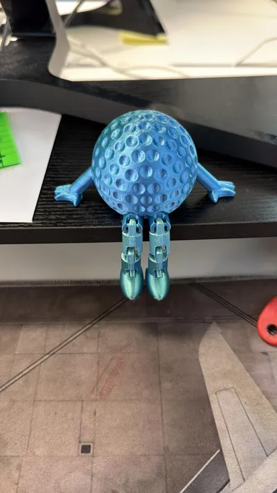 Articulated Golf Ball - Free 3D Print Model - MakerWorld
