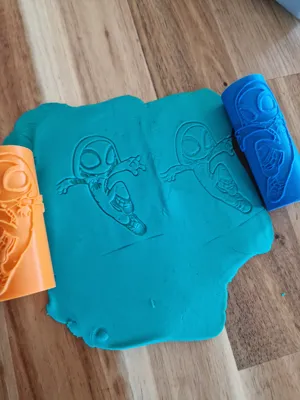 6x Spidey and His Amazing Friends Play-Doh Rollers by AP3X Design ...